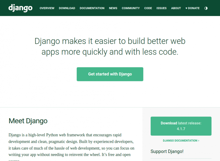 10 Best Python Web Frameworks for Web Development
