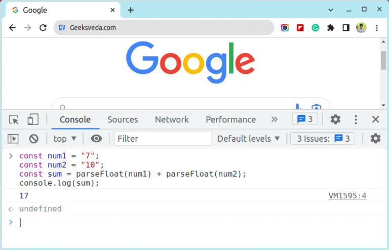 How To Add Two Numbers Using Javascript Program